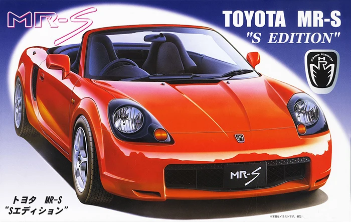 Original FUJIMI 1/24 Assembly Car Model For Toyota MR S `S Edition ...