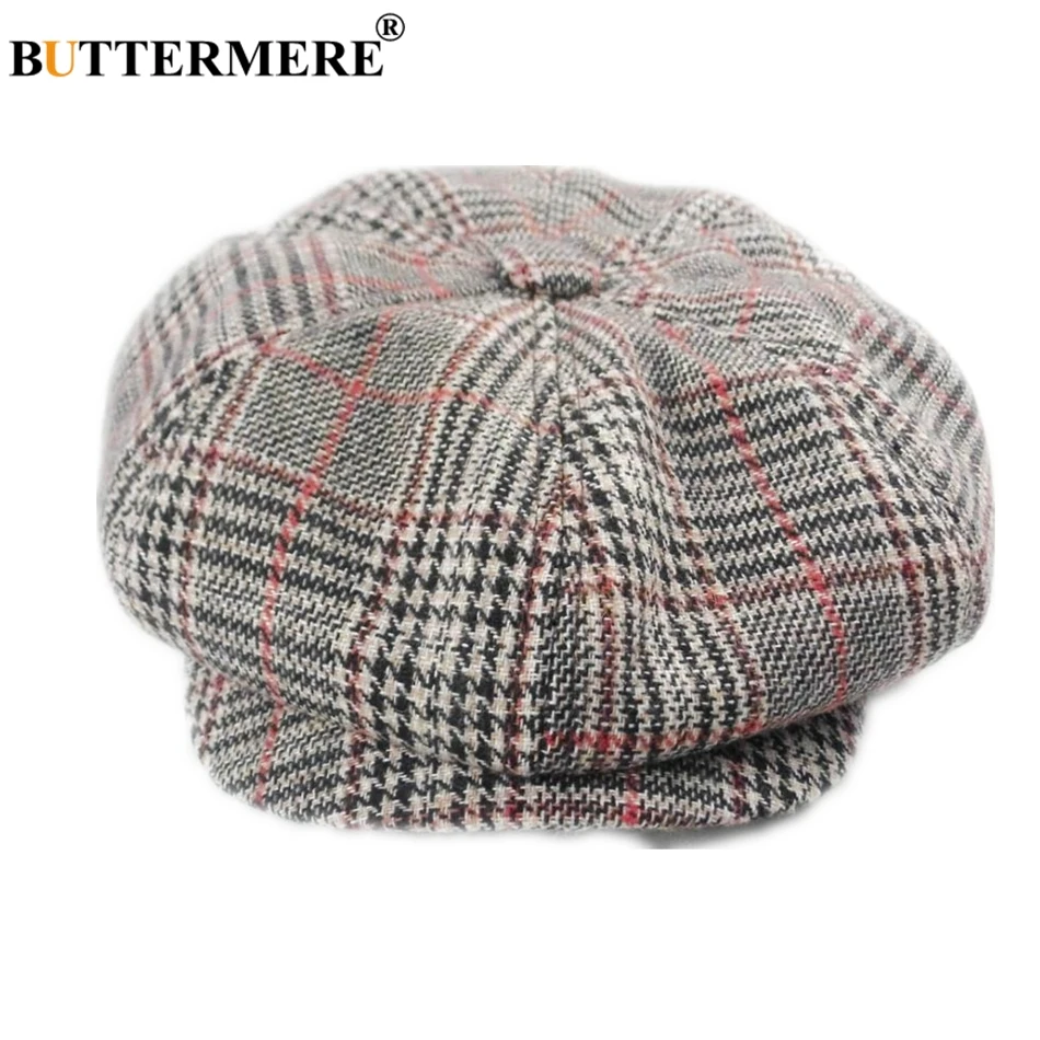Buttermere David Beckham Hat Newsboy Cap Men Gatsby Hat Women Cotton ...
