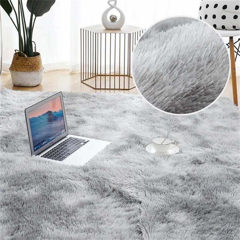 Children Bed Room Fluffy Floor Carpets Window Bedside Home Decor Rugs ...