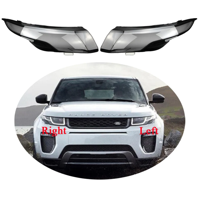 For-Land-Rover-Range-Rover-Evoque-2012-2020-Car-Front-Headlight-Glass ...