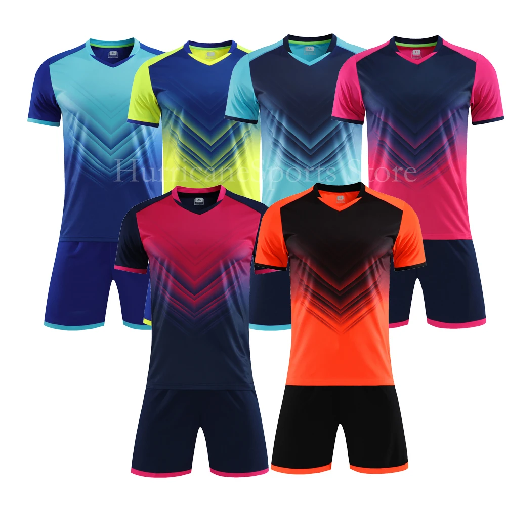 Custom-Mens-Soccer-Jersey-Set-Uniforms-Kits-Jersey-Football-Boys-Adult ...