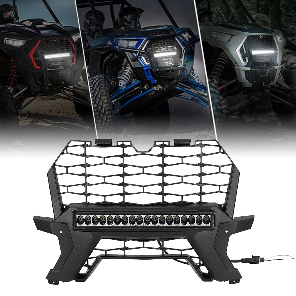 Mesh-Grill-Front-Lower-Mesh-Grill-Compatible-with-Polaris-RZR-XP-4 ...