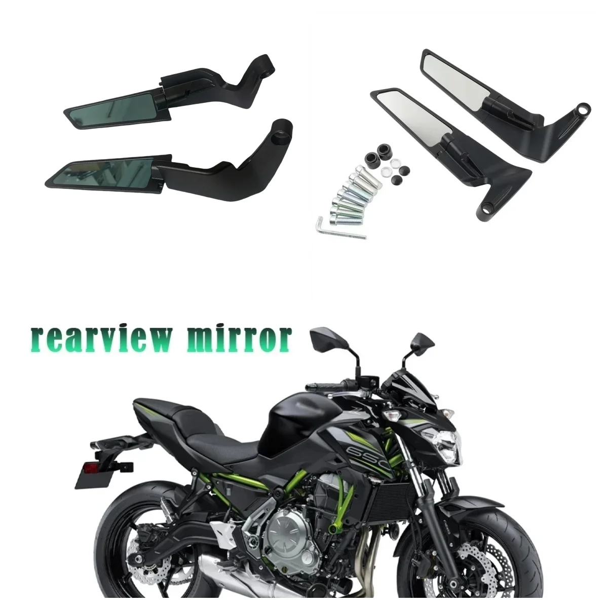 For-Z900-Z650-Z750-Z1000-Z800-Z400-Z250-new-motorcycle-wind-wing ...
