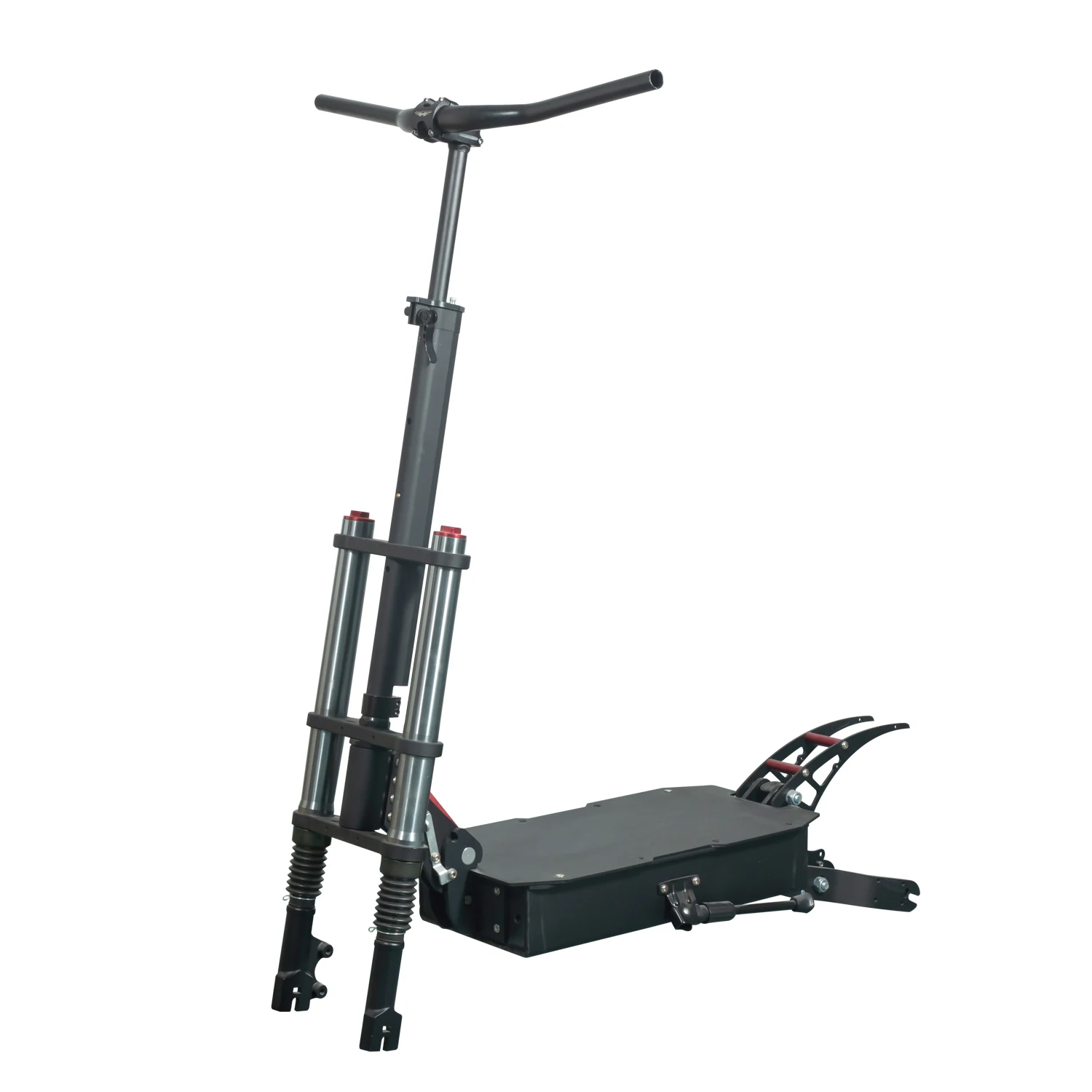 Front-Hydraulic-Fork-Suspension-Electric-Scooter-Chassis-Empty ...