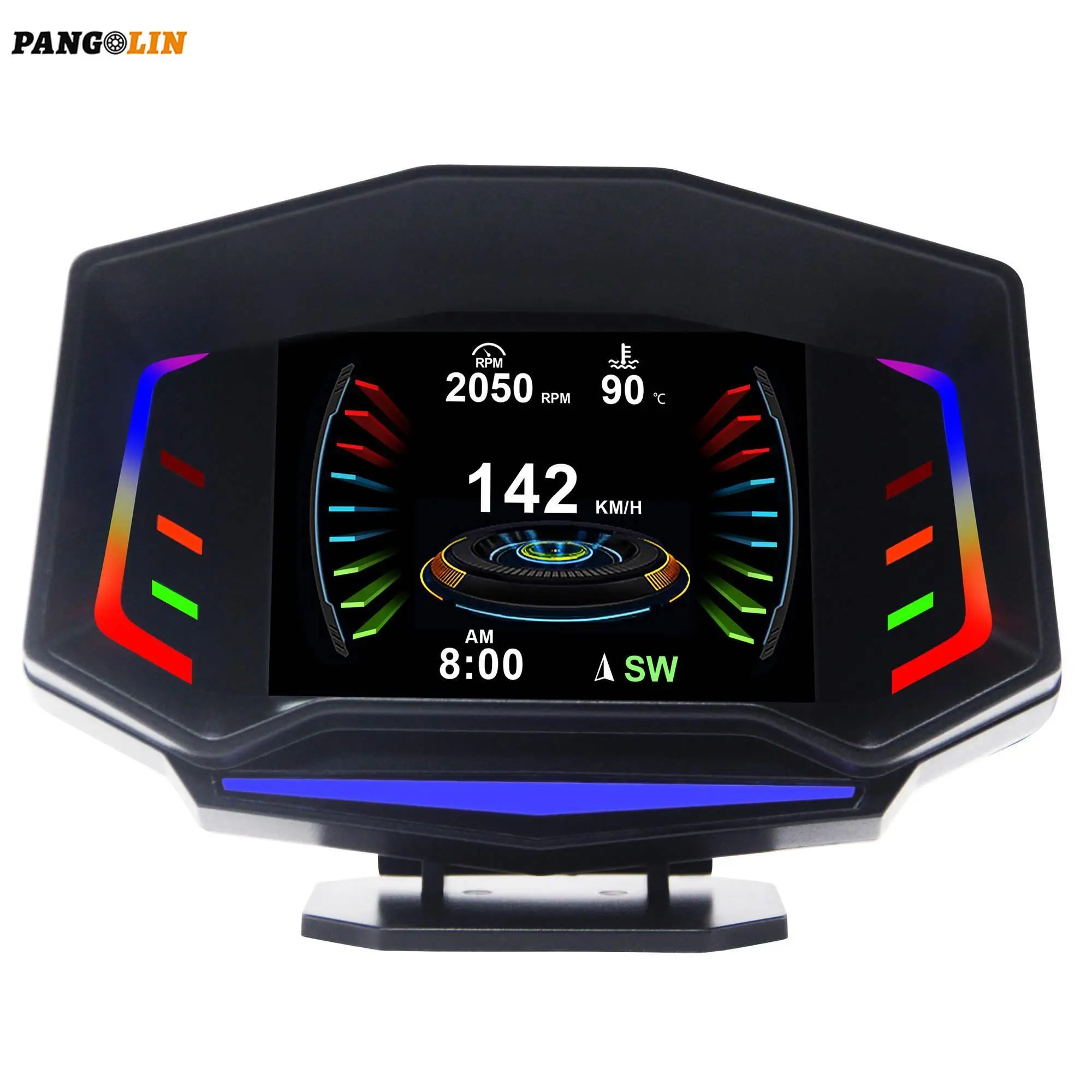 AP-8-Automobile-On-board-HUD-Head-Up-Display-Big-Screen-Multi-function ...