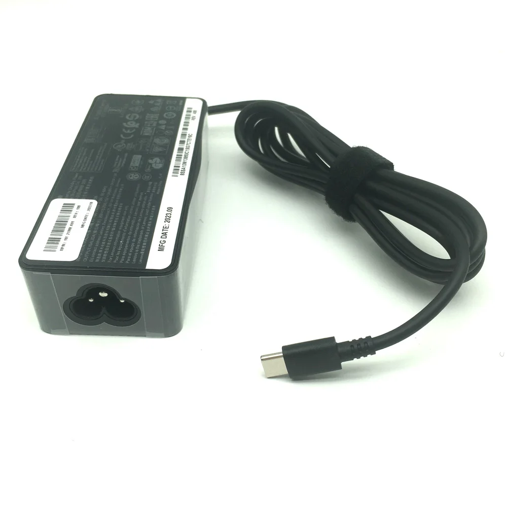 Laptop Charger 65W 20V 3.25A USB Type-C AC Adapter ADLX65YDC2A FOR ...