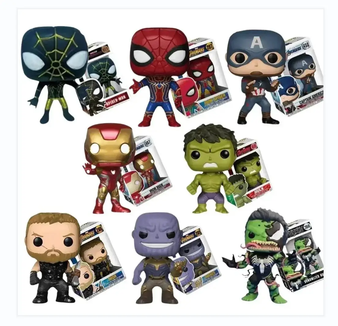 POP-The-Marvel-Avengers-Alliance-Figure-SpiderMan-Ironman-Captain ...