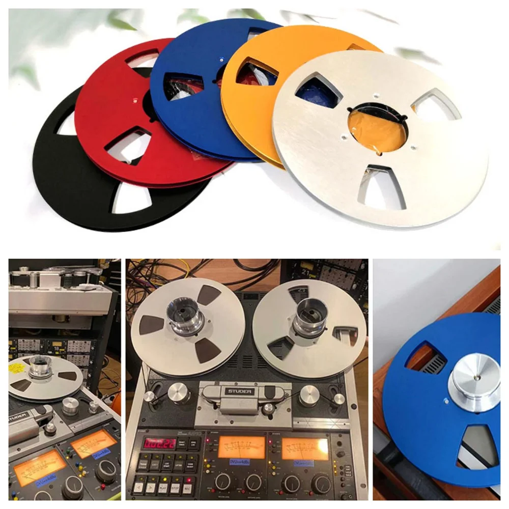 New-1-4-10-Inch-Empty-Tape-Reel-Nab-Hub-Reel-To-Reel-Recorders ...