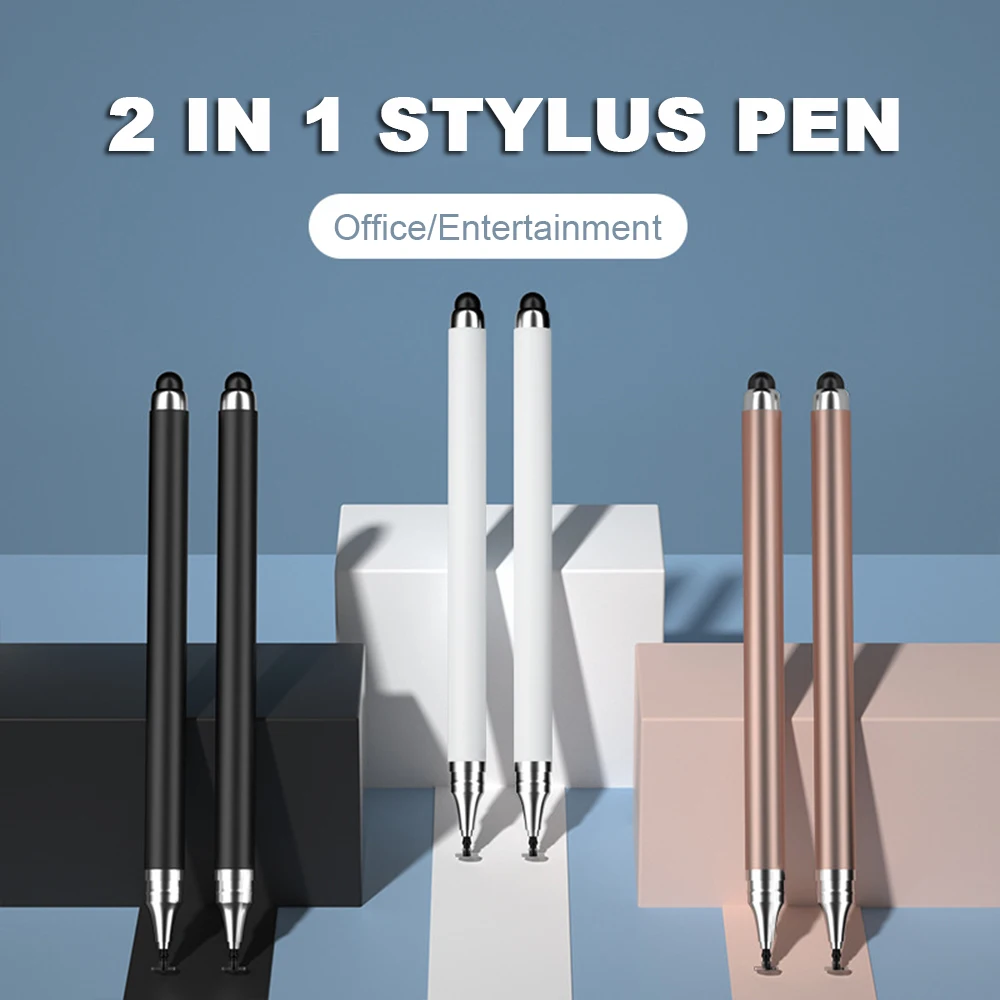 1-2Pcs-2in1-Universal-Stylus-Pen-For-Tablet-Mobile-Android-ios-Phone ...