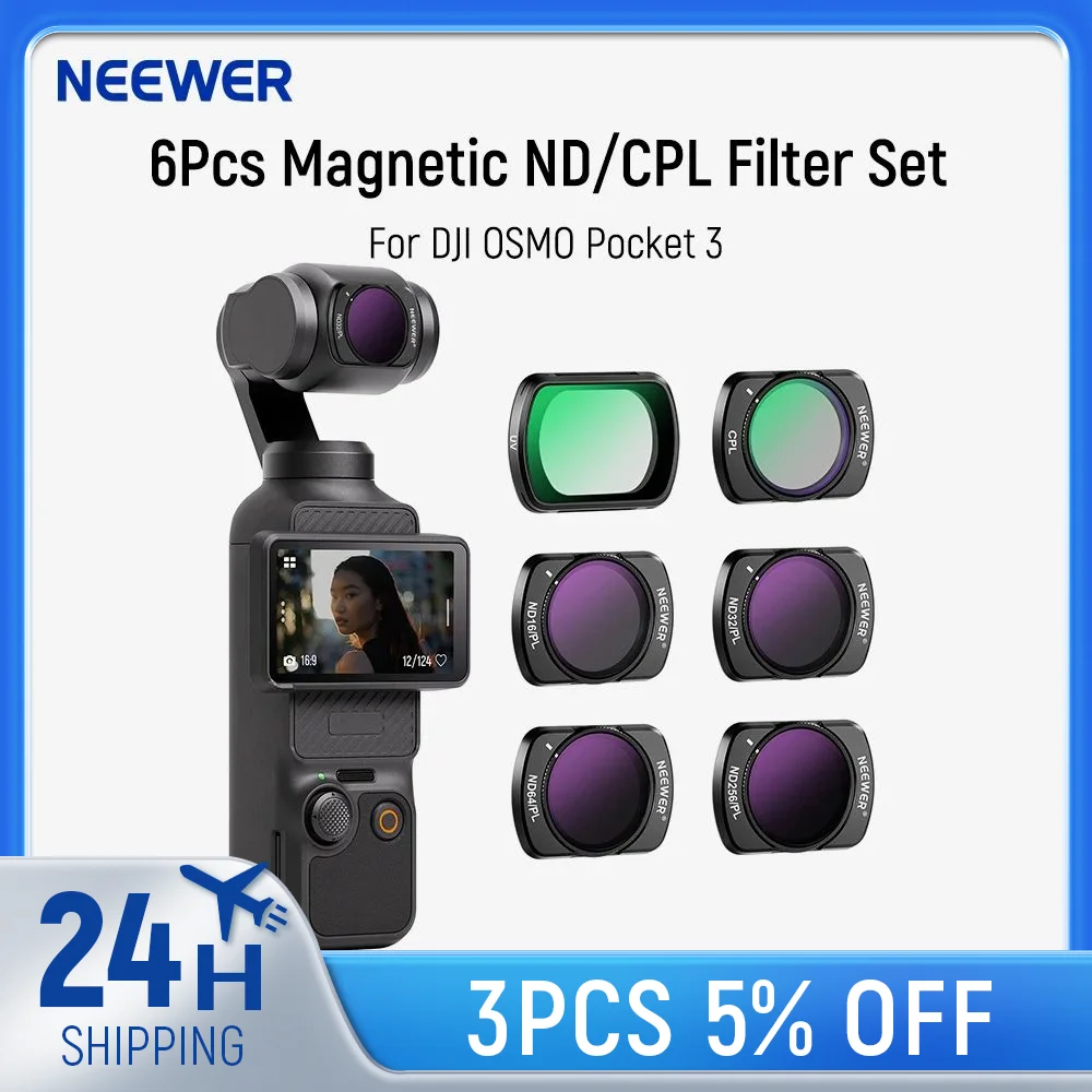 NEEWER-Magnetic-ND-CPL-Filter-Set-Compatible-with-DJI-OSMO-Pocket-3-6 ...