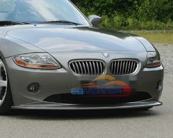 EURO-style-Front-Bumper-Lip-Spoiler-For-02-05-BMW-E85-Z4-2002-2005 ...