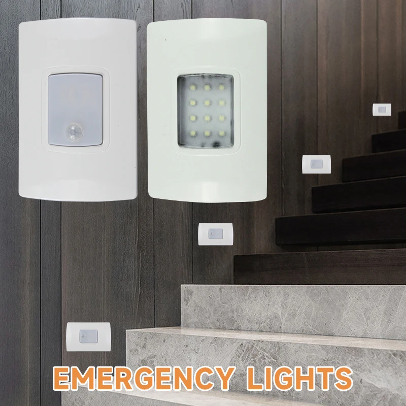 Induction-Emergency-Light-Small-Embedded-Wall-mounted-Lamps-Home-Safety ...