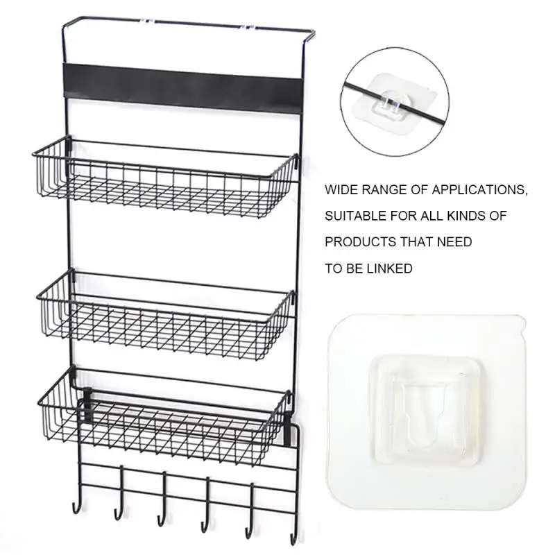 Transparent-Hanging-Shelf-Hooks-Wall-Storage-Rack-Fixing-Patch-Strong ...