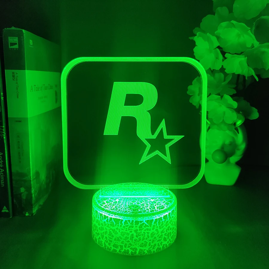 Logo De Juegos De Rockstar Negro