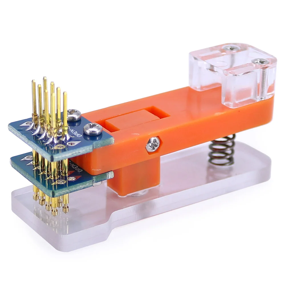 2x4P-2-54mm-Test-Tool-Programmer-Burning-Module-2x4Pin-PCB-Test-Fixture ...