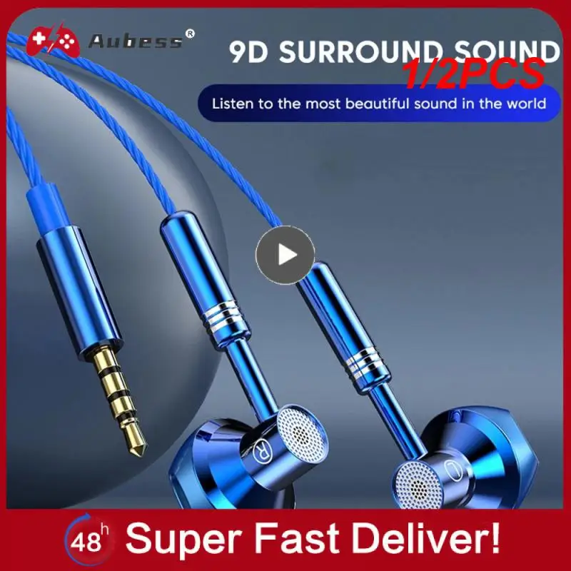 Portable-Sport-Earphones-9d-Surround-Sound-Corded-Headset-With ...