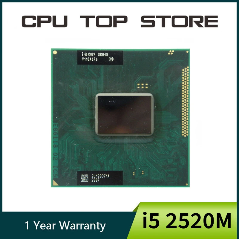 Intel Core I5 2520m 2.5ghz Sr048 Socket G2/rpga988b Processor Cpu ...