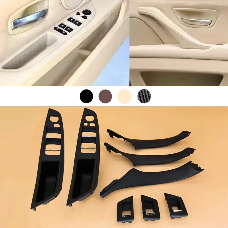 Car-Interior-Door-Pull-Handle-Panel-Cover-for-BMW-5-Series-F10-F11-F18 ...
