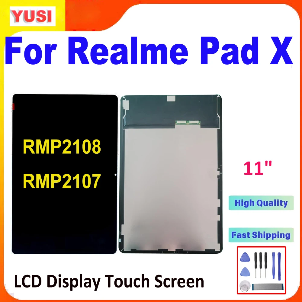 AAA+ 11" LCD For Realme Pad X RMP2108 RMP2107 LCD Display Touch Screen ...