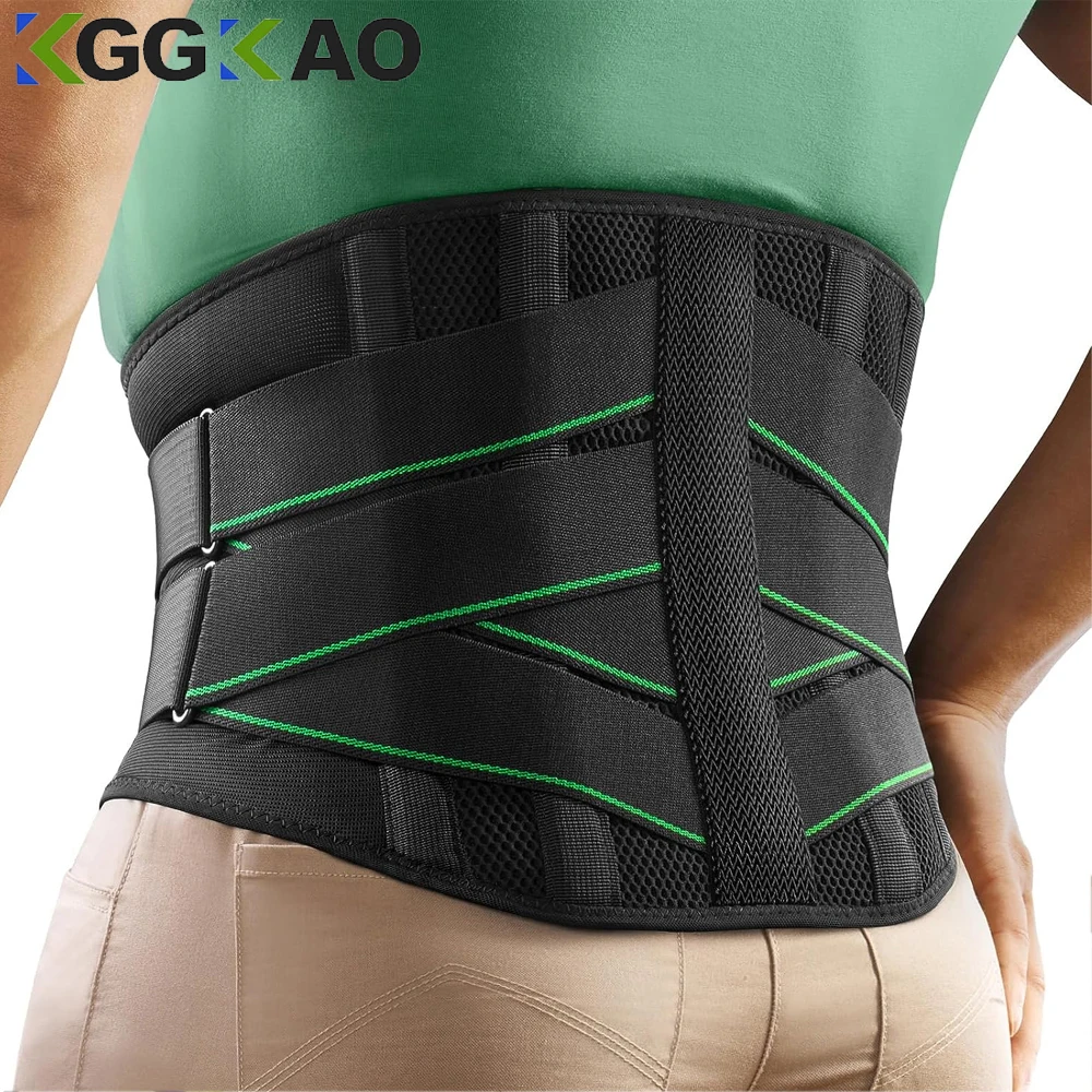 Sports-Lower-Back-Brace-with-5-Stays-Anti-skid-Orthopedic-Lumbar ...