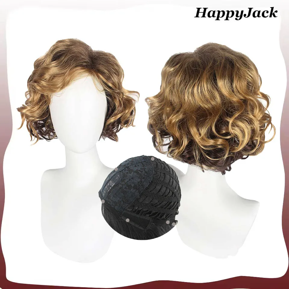 Anakin Cosplay Wig Heat Resistant Synthetic Hair Movie Space Battle ...