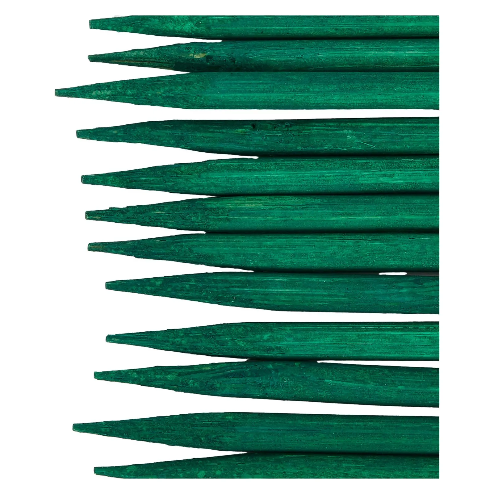 30Pcs-Bamboo-Green-Sticks-Plant-Support-Flower-Stick-Orchid-Rod-Plant ...