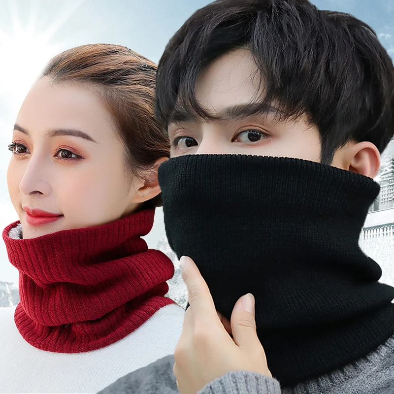 Winter-Men-Fashion-Knitted-Plush-Thicken-Wool-Protect-The-Neck-Scarf ...