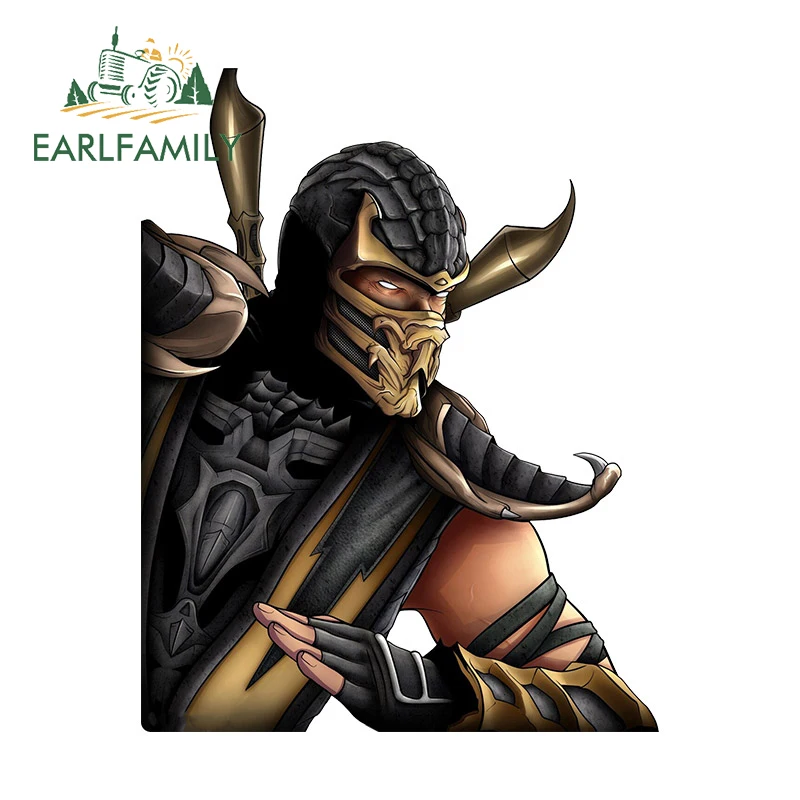 EARLFAMILY Mortal Kombat Kitana Mileena Sindel автомобильные наклейки ...