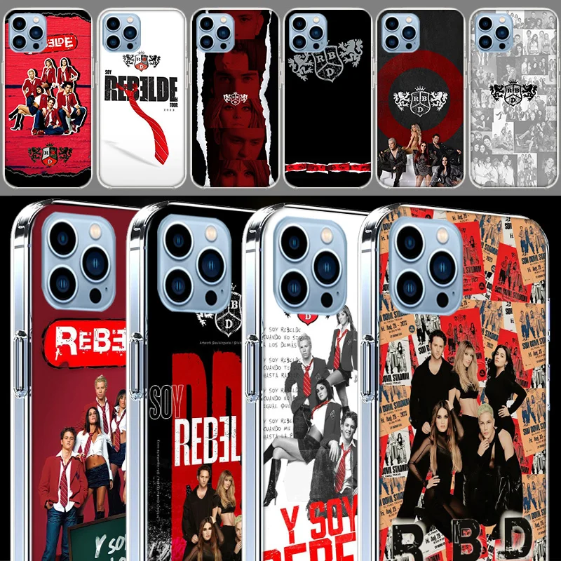 RBD-Rebel-funda-de-tel-fono-transparente-para-Apple-carcasa-de-TPU-a-la ...