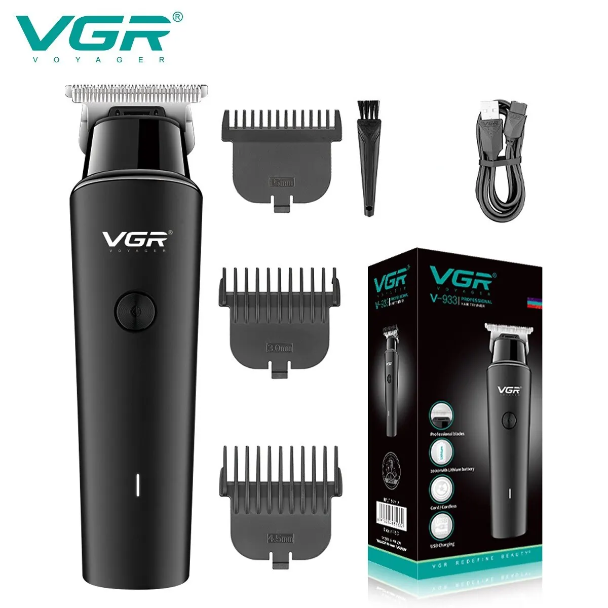 VGR-Hair-Cutting-Machine-Professional-Hair-Clipper-Beard-Trimmer-Barber-USB-Rechargeable ...