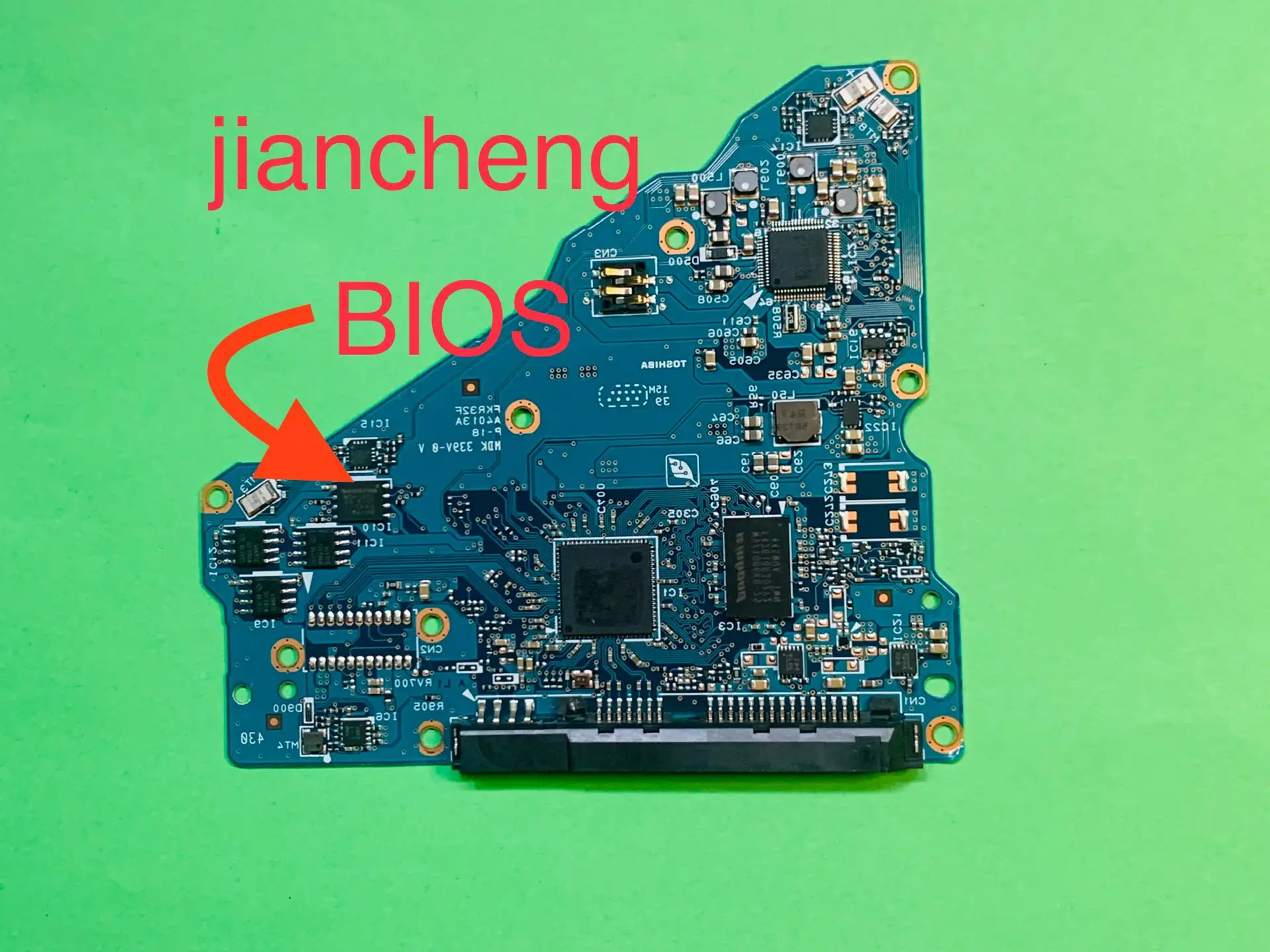 Toshiba desktop computer hard disk PCB model g4013a 4013