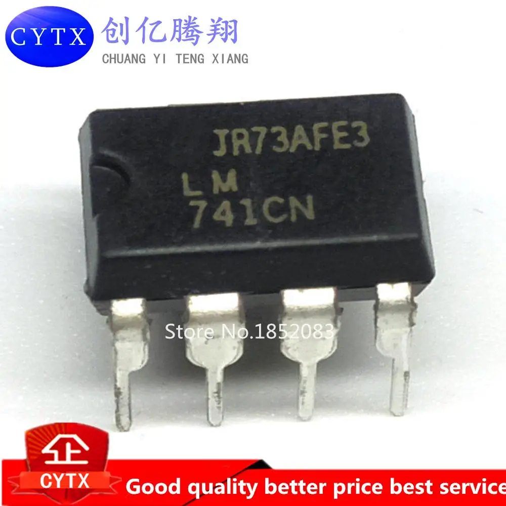 5PCS/LOT LM741CN LM741 741CN DIP 8 IC NEW IN STOCK|Integrated Circuits ...