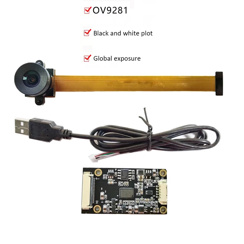 120-220FPS-Global-Shutter-OV9281-Camera-Module-USB-Webcam-Monochrome ...