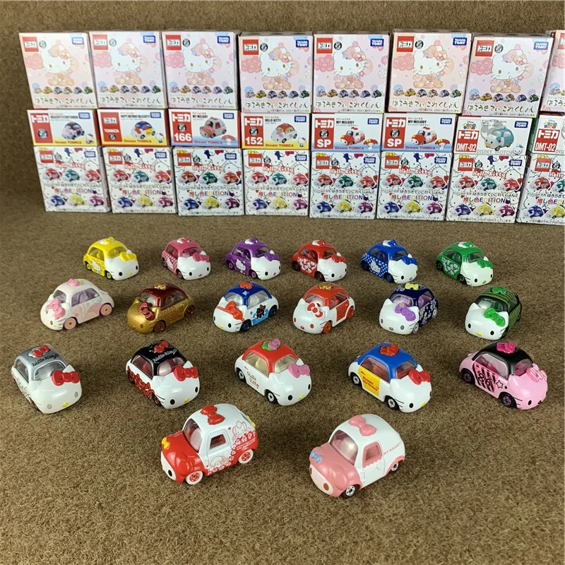 Tomica-Alloy-Car-Anime-Model-Motor-Autom-vel-Melody-Hellokitty-Decora-o ...