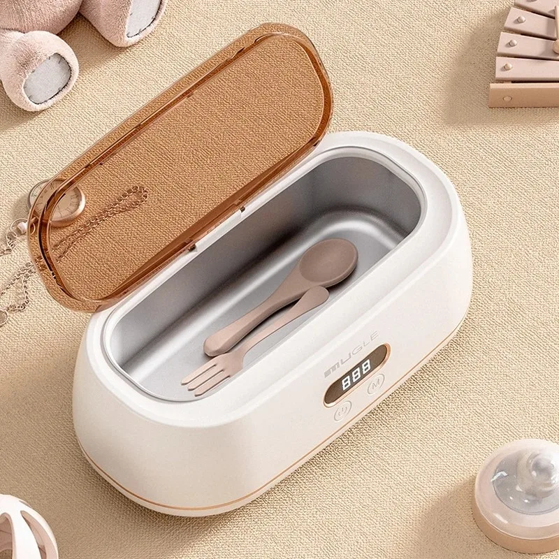 New 48kHz Ultrasonic Mini Ultrasound Cleaning Machine for Jewelry Glass ...