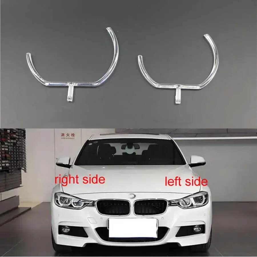 For Bmw 3 Series F30 F35 2016 2017 2018 2019 Car Accessories Daytime Running Light Guide Plate Headlight Angel Eyes Tube Strip Shell AliExpress