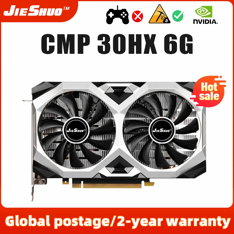 JIESHUO-NVIDIA-CMP-30HX-6GB-mining-dedicated-192bit-GDDR6-GPU-30-HX-6g ...