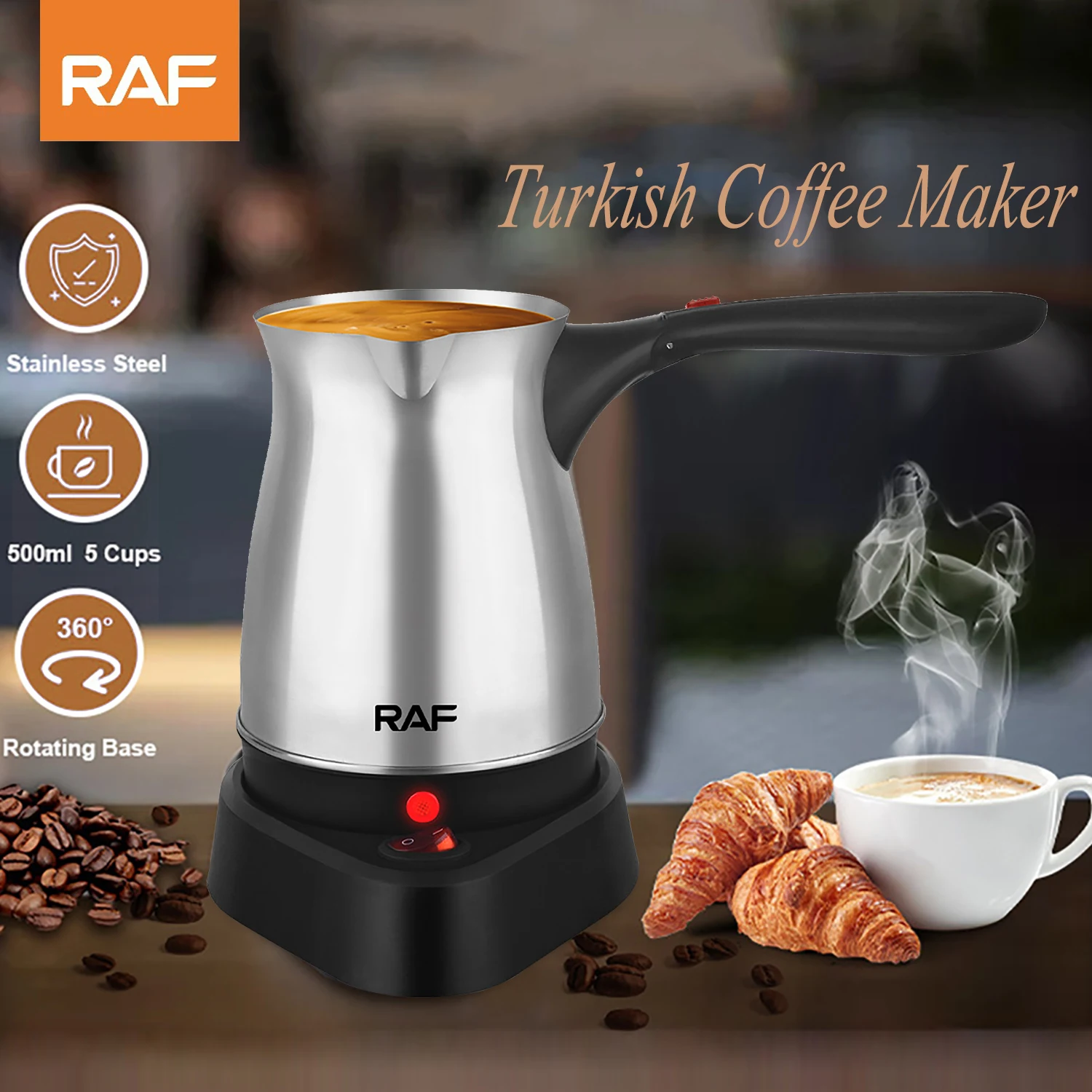 RAF-cafetera-turca-el-ctrica-de-acero-inoxidable-tetera-con-mango-gran-capacidad-estilo ...