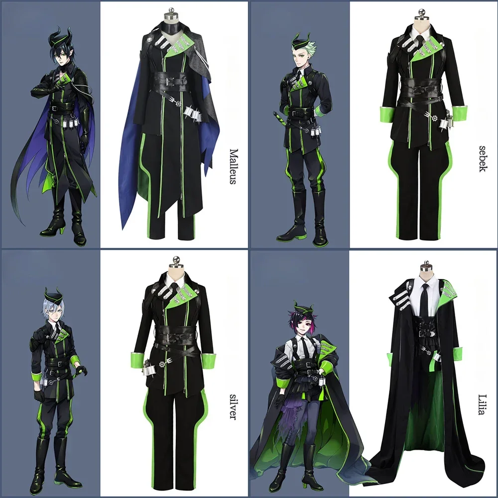 Diasomnia Malleus / Lilia / Silver / Sebek Cosplay Costume Twisted ...