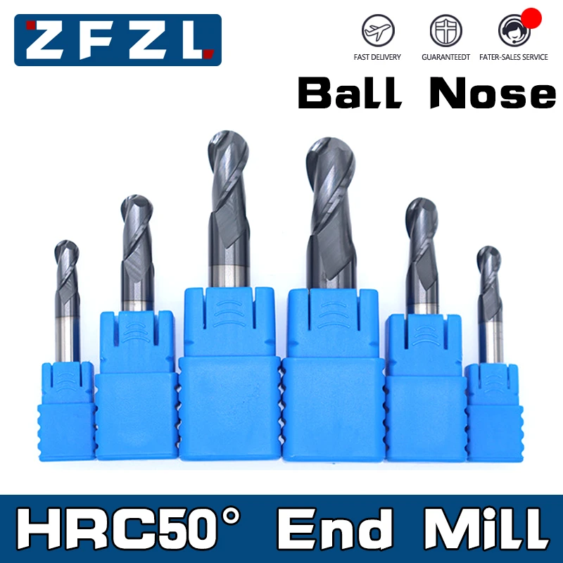 Ball Milling Cutters | End Milling Cutter | Ball Nose End Mill ...