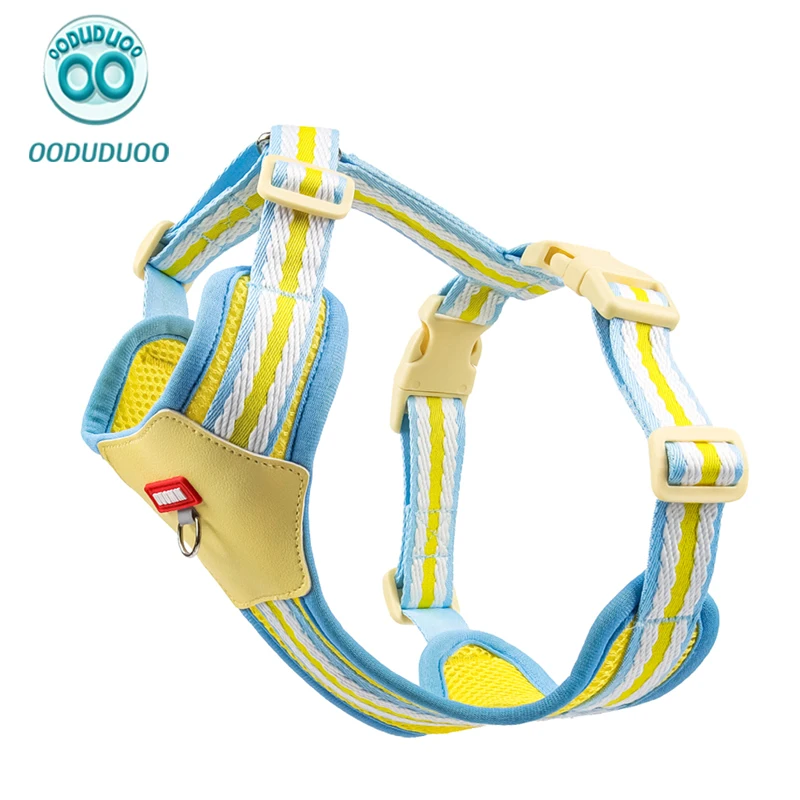 OODUDUOO Dog Harness Adjustable Pet Harness Vest For Small Medium Dogs ...