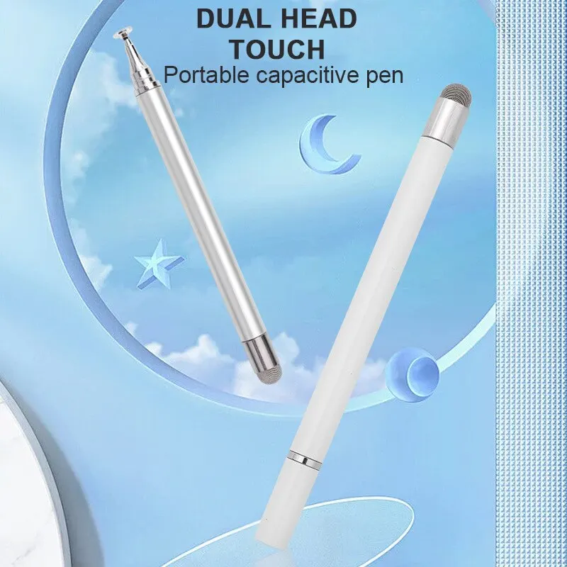 2 인 1 범용 스타일러스 펜 태블릿 모바일 안드로이드 Ios 전화 Ipad 액세서리 드로잉 태블릿 정전식 스크린 터치 펜