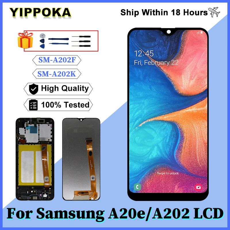 Tela-Original-A20e-Para-Samsung-Galaxy-A20e-A202-Tela-LCD-Touch-Screen ...