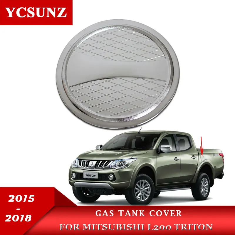 Chrome-Gas-Cap-Cover-For-Mitsubishi-L200-Triton-Ford-Ranger-Mazda-bt50 ...