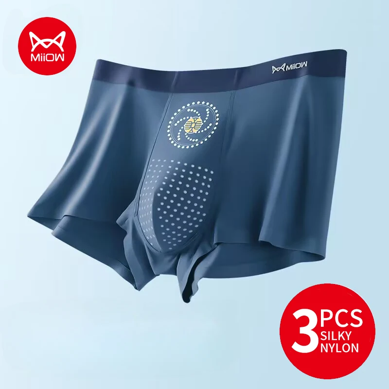 MiiOW-3pcs-Ice-Silk-Men-Underwear-Boxers-Breathable-Seamless-Sexy-Boxer-Shorts-5A-Antibacterial ...
