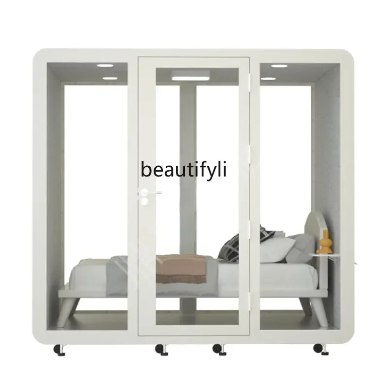 LBX-Soundproof-Sleep-Warehouse-Sleeping-Recording-Studio-Mobile-Phone-Booth-Mute-Cabin-Drum-Kit ...