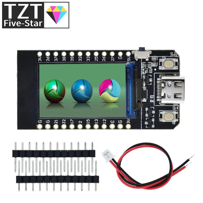 T Display Esp32 Wifi And Bluetooth Compatible Module Development Board