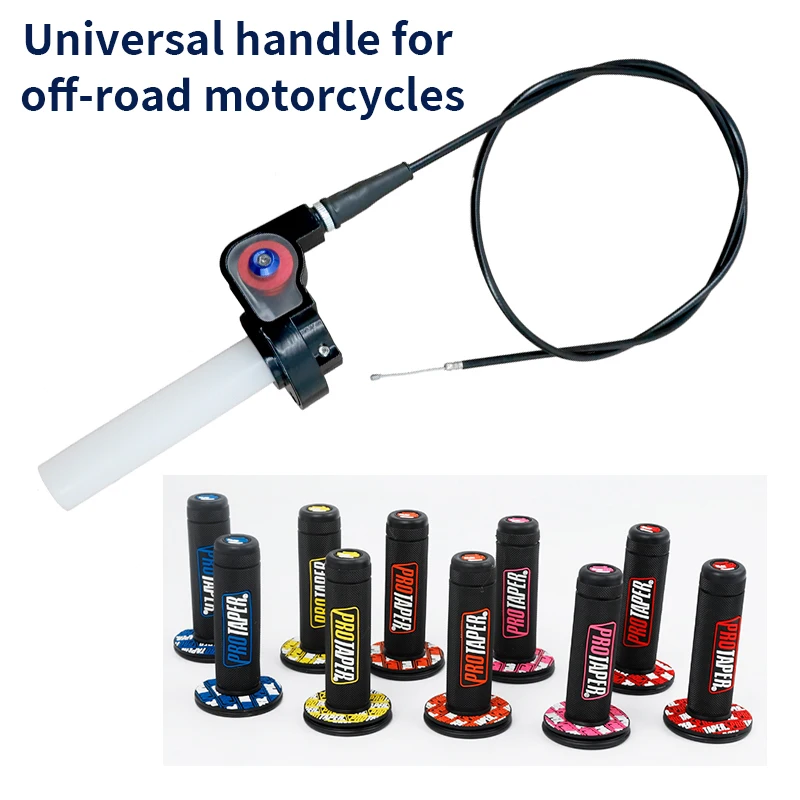 Motorcycle-Grips-With-1-4-Quick-Turn-Throttle-Settle-1200MM-Throttle ...