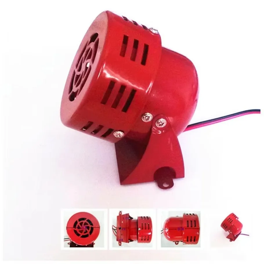 Motorcycle Air Raid Siren Tornado Horn Alarm Loud Sound Fire Security ...