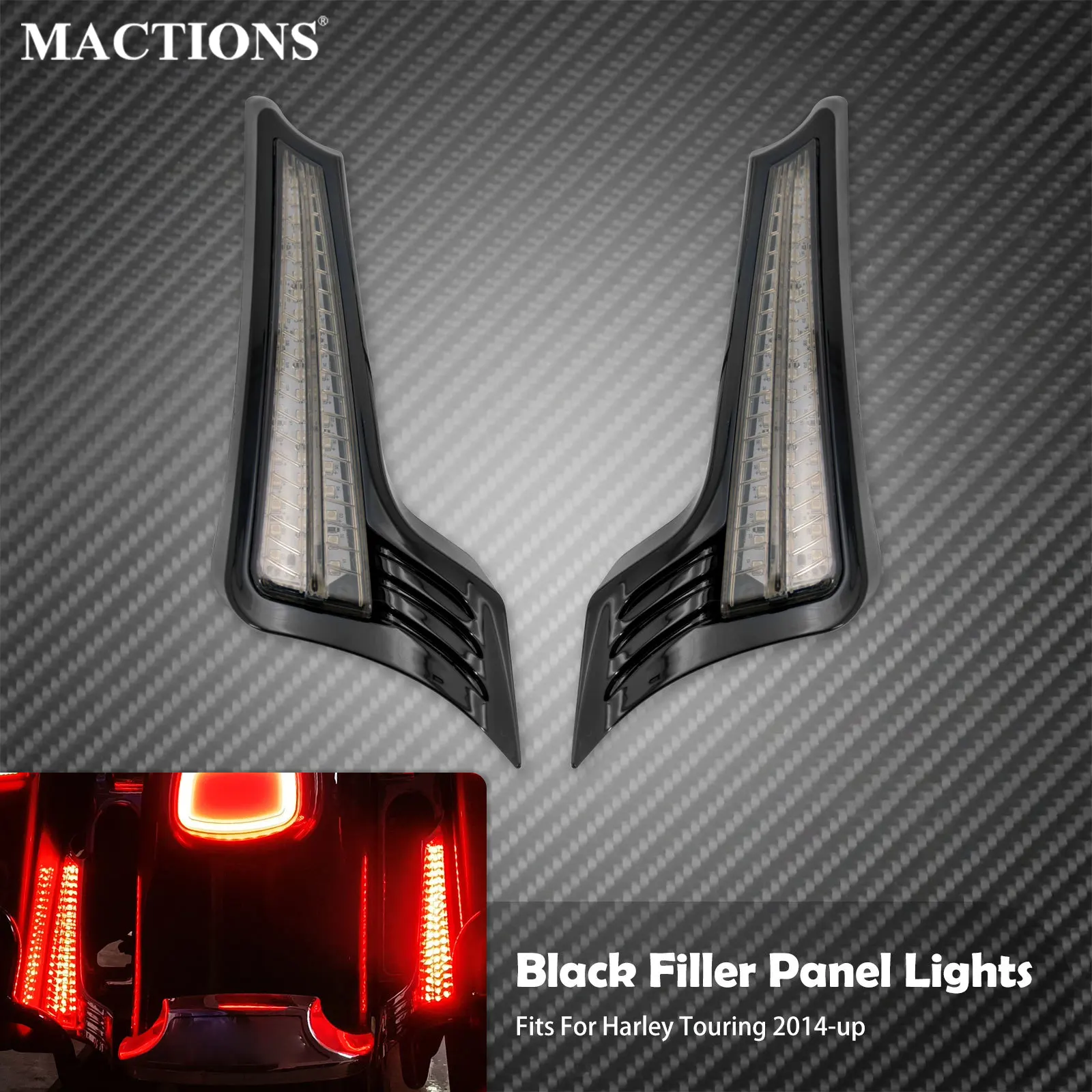 Motorcycle-LED-Filler-Panel-Light-W-Smoke-Len-Red-Brake-Turn-Signal ...